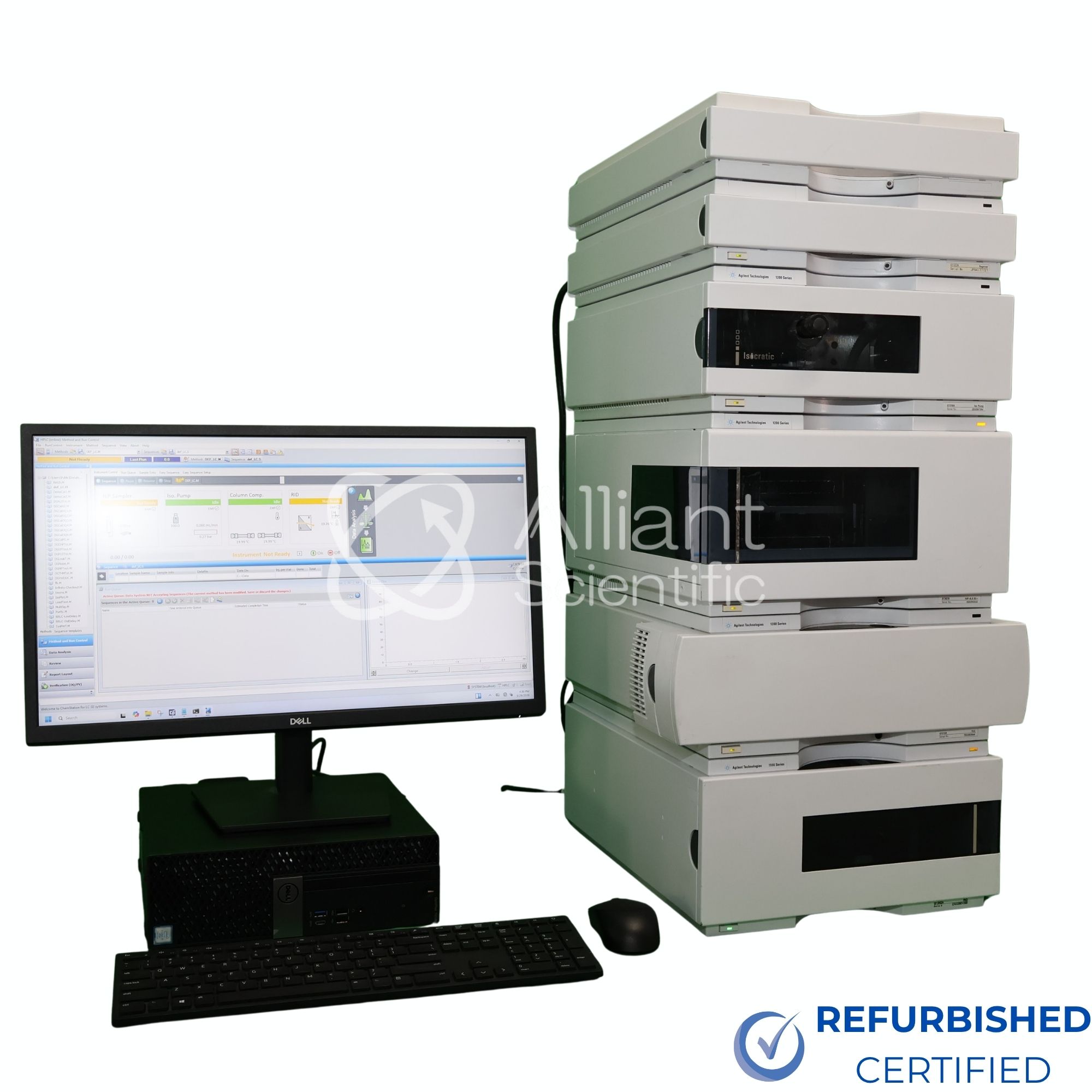 Agilent 1200 HPLC System with Refractive Index Detector RID - Alliant ...